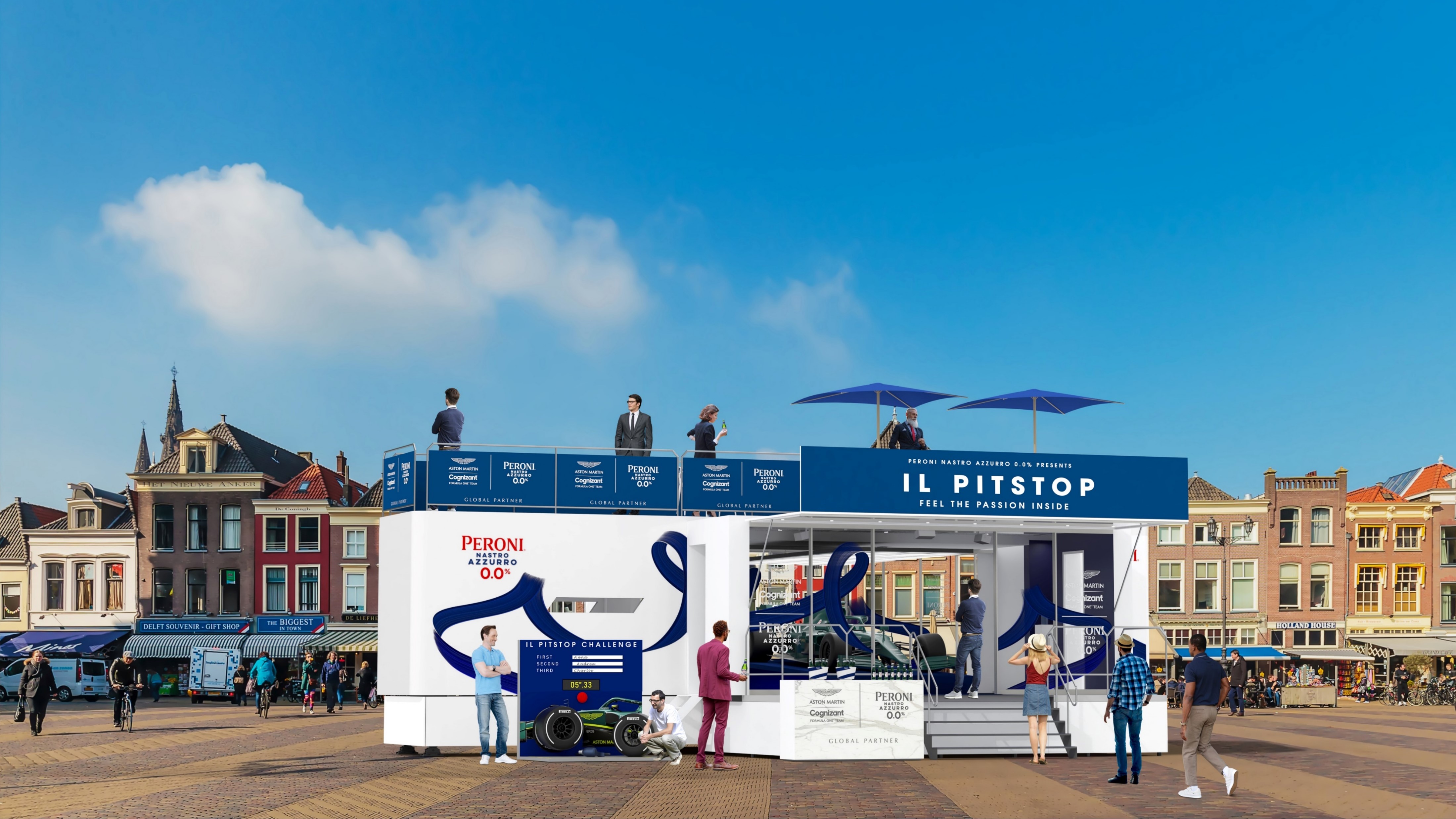 Peroni Nastro Azzurro 0.0% & Aston Martin Aramco Cognizant Formula One™ | Peroni